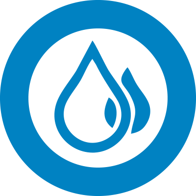 Water Well Drilling - Symbol For Water Wells (400x400), Png Download