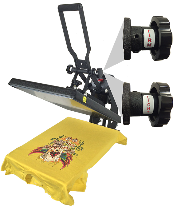 Heat Press (600x679), Png Download