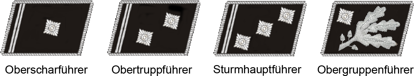 The Transitional Ss Ranks Of - Uniforms And Insignia Of The ...