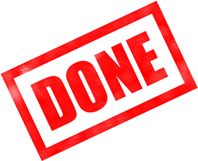 Download Photo - Done Stamp | Transparent PNG Download | SeekPNG