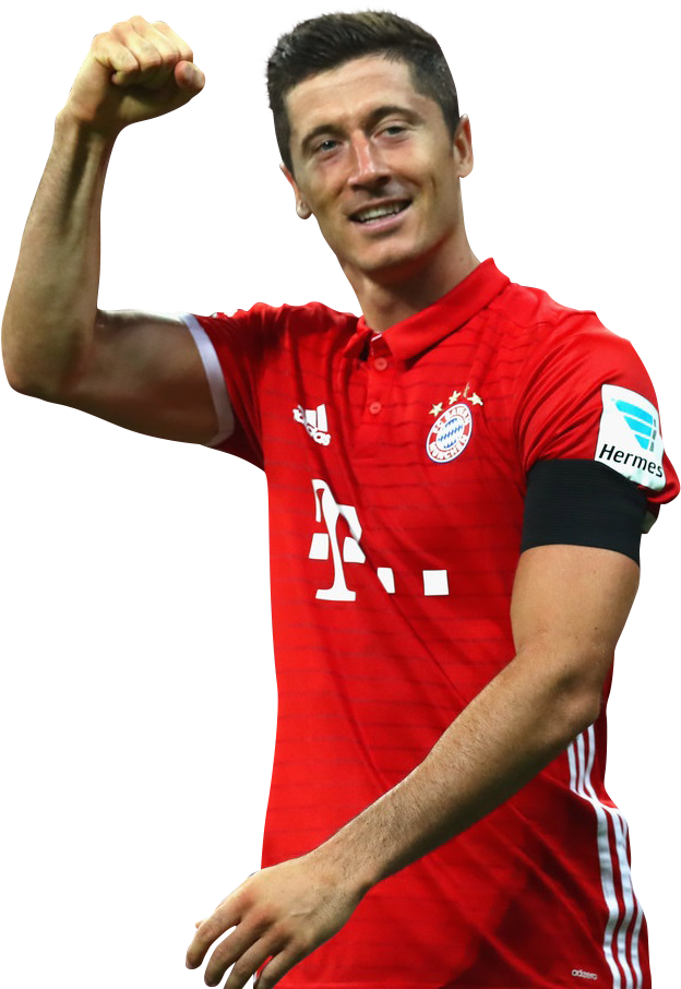 Download Robert Lewandowski Render - Robert Lewandowski 2017 Png ...