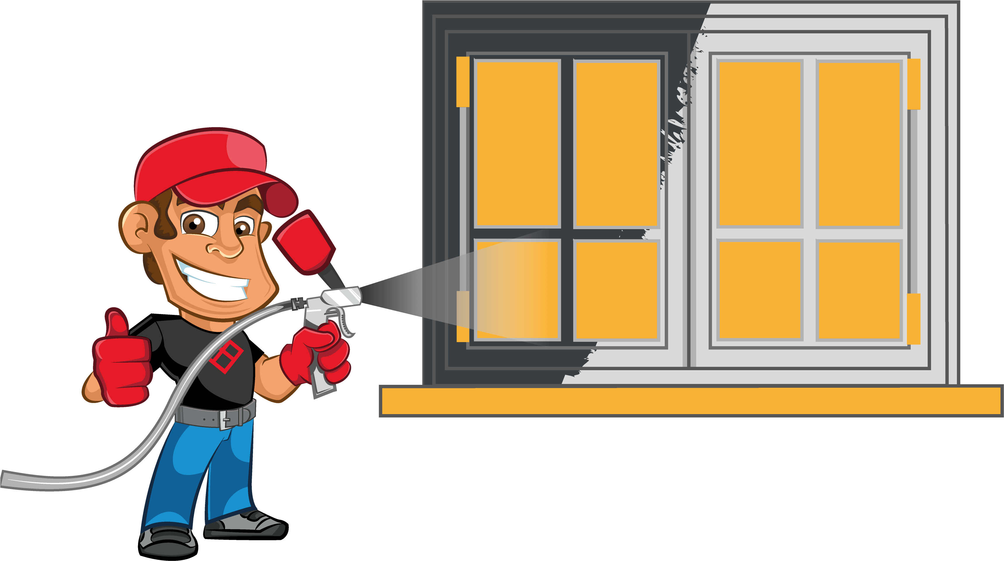 Cartoon Window Magic Process Transparent - Cartoon (3508x2481), Png ...