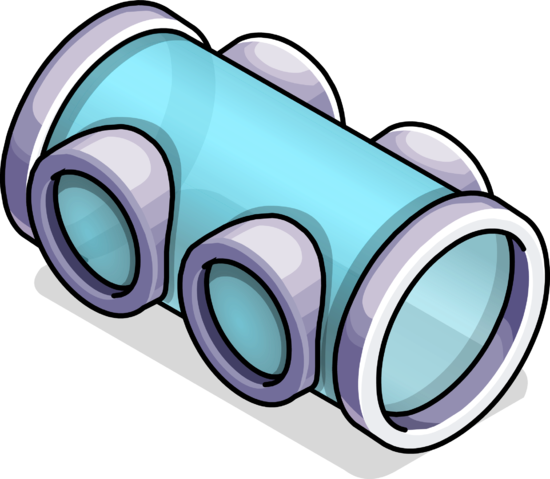 Long Window Tube Sprite 022 - Binoculars (550x479), Png Download