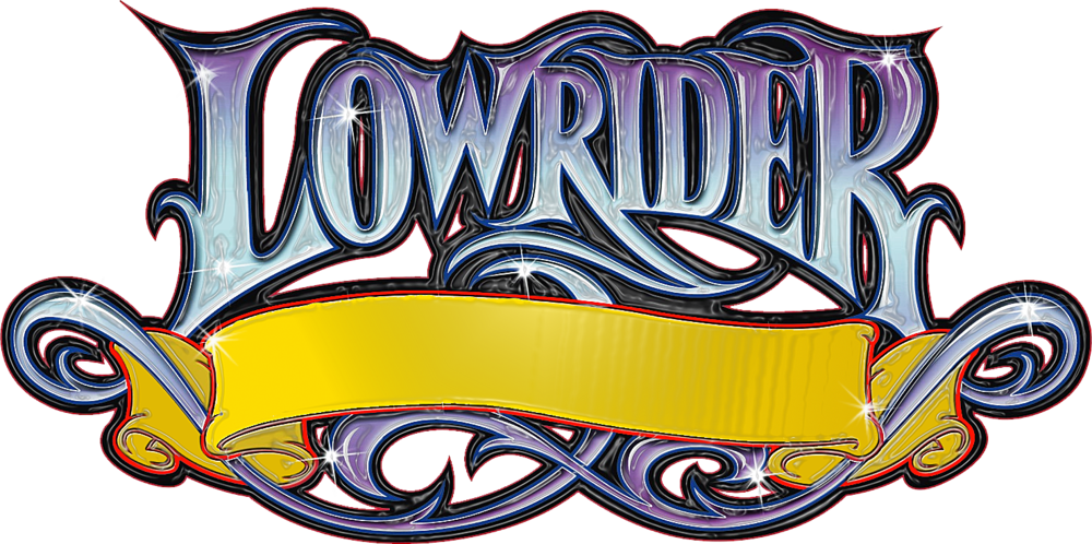 Download Lowrider Font Banner - Low Rider Logo | Transparent PNG ...