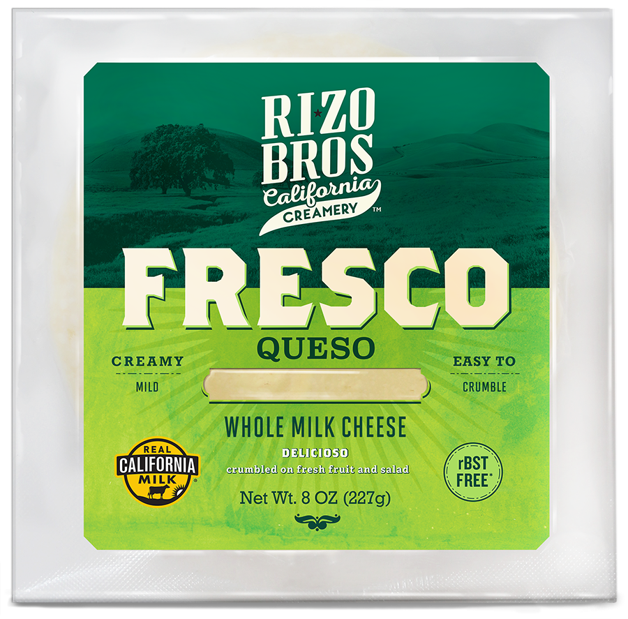 Queso Fresco's Fresh, Mild Flavor And Creamy-crumbly - California ...