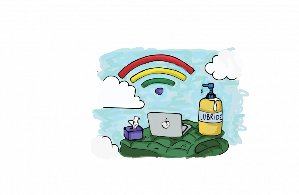 Lube - Cartoon (1000x651), Png Download