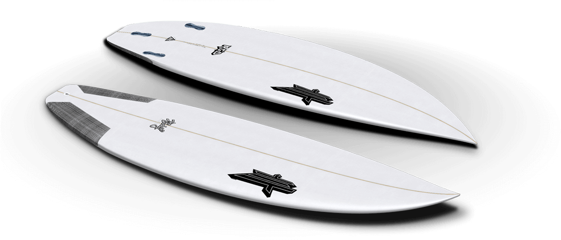 Rocker Moyen, Outline Généreux, Rail Boxy Bas Avec - Surfboard ...