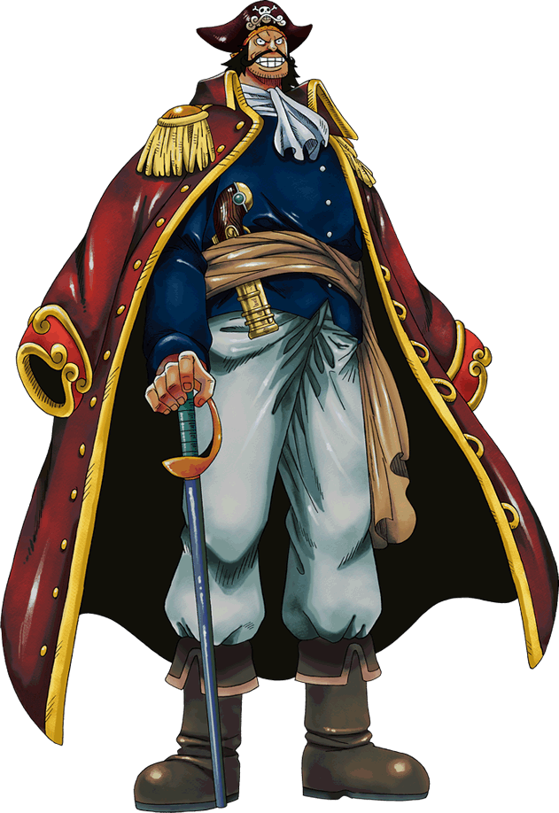 Roger - One Piece Gold D Roger (631x918), Png Download