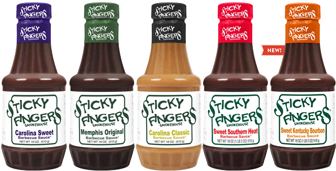 The Gang's All Here - Sticky Fingers Tennessee Whiskey Barbecue Sauce ...