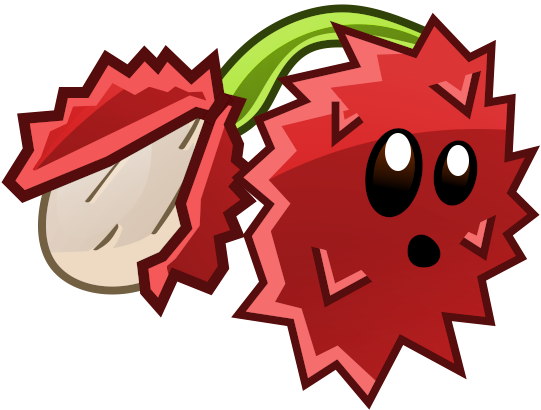 Lychee Smash Hd - Lychee Pvz (600x562), Png Download