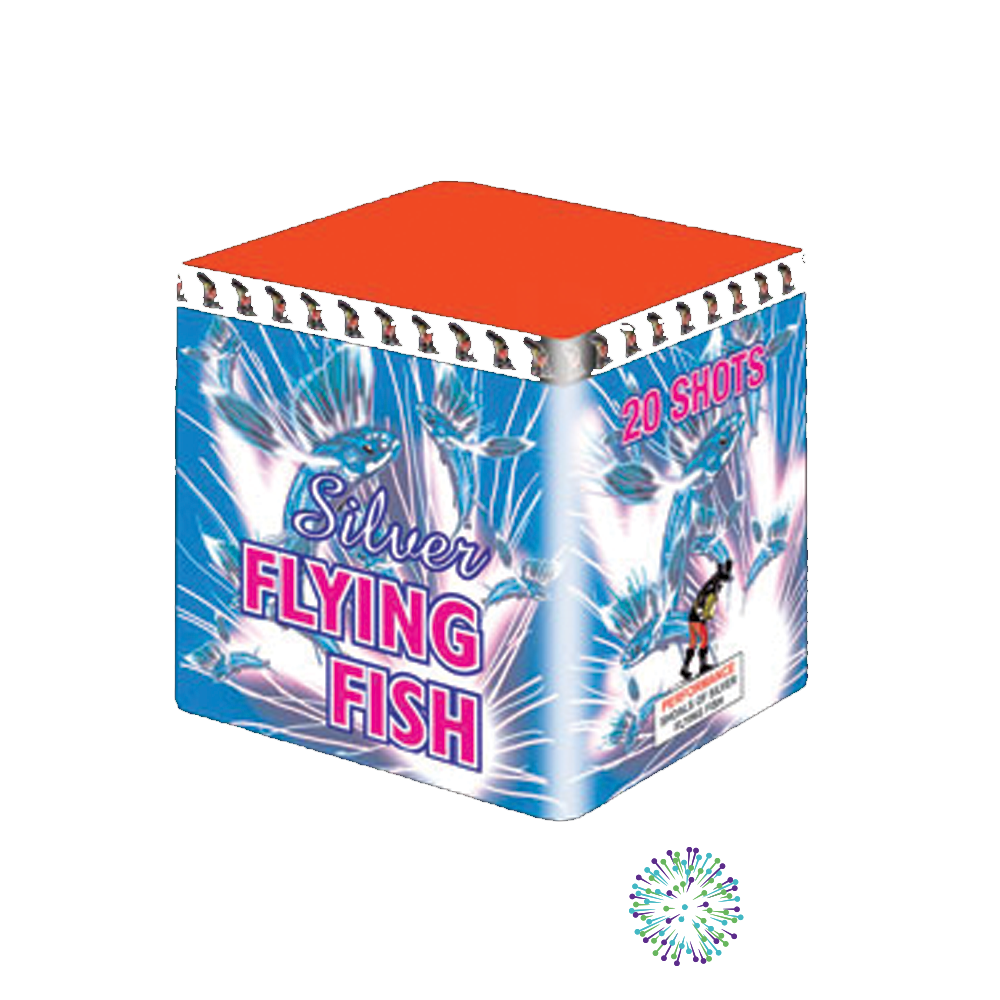 Silver Flying Fish By Fireworks International From - Flying Fish ...