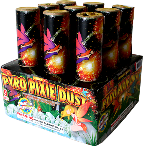 Download Phantom Fireworks® Pyro Pixie Dust - Color | Transparent PNG ...