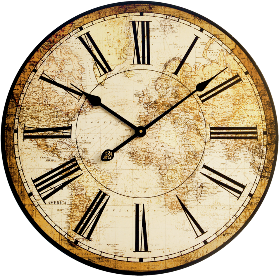 Download B * * Wall Clock Wooden, Clock Wall, Large Clock, - Antique ...