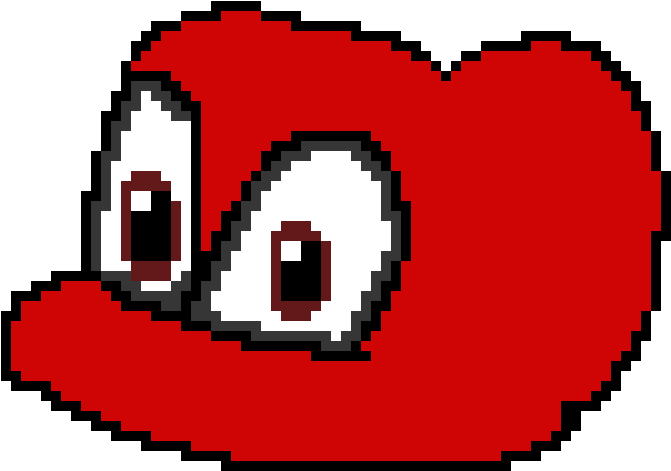 Cappy Pixel (910x630), Png Download