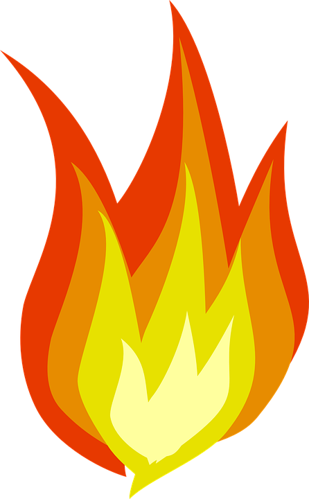 Fire Emoji Cliparthot Of Coal And - Heat (446x720), Png Download