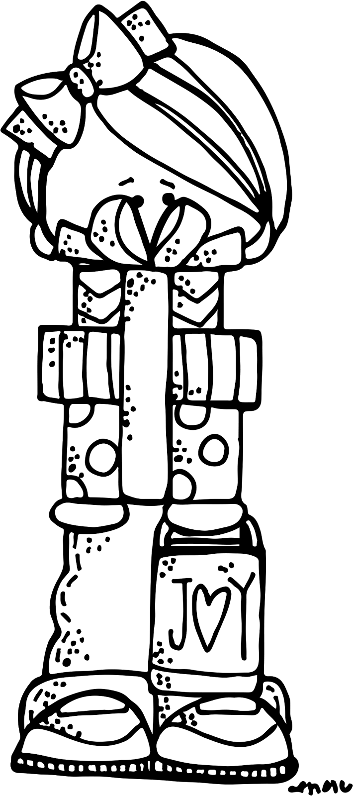 Melonheadz Illustrating Ni Os - Love Clipart Black And White Melonheadz ...