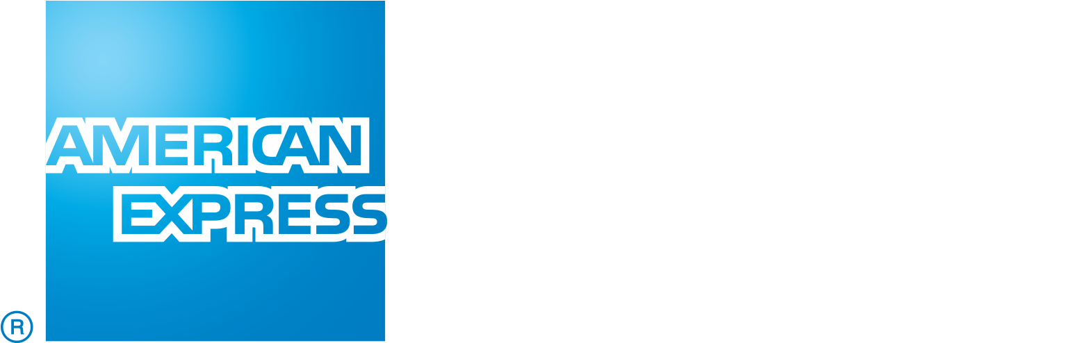 Offer Stan Amex - American Express Blue Box Logo (1673x613), Png Download