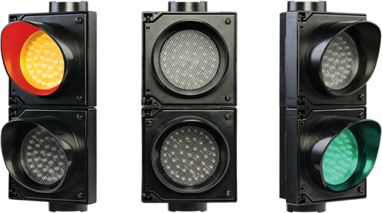 Led Traffic Light - Traffic Light (1024x580), Png Download