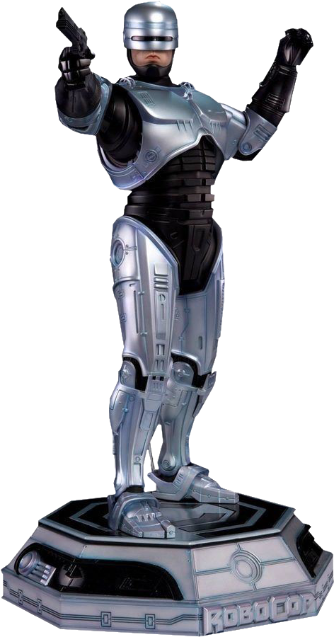 Download Robocop Statue - Robocop | Transparent PNG Download | SeekPNG