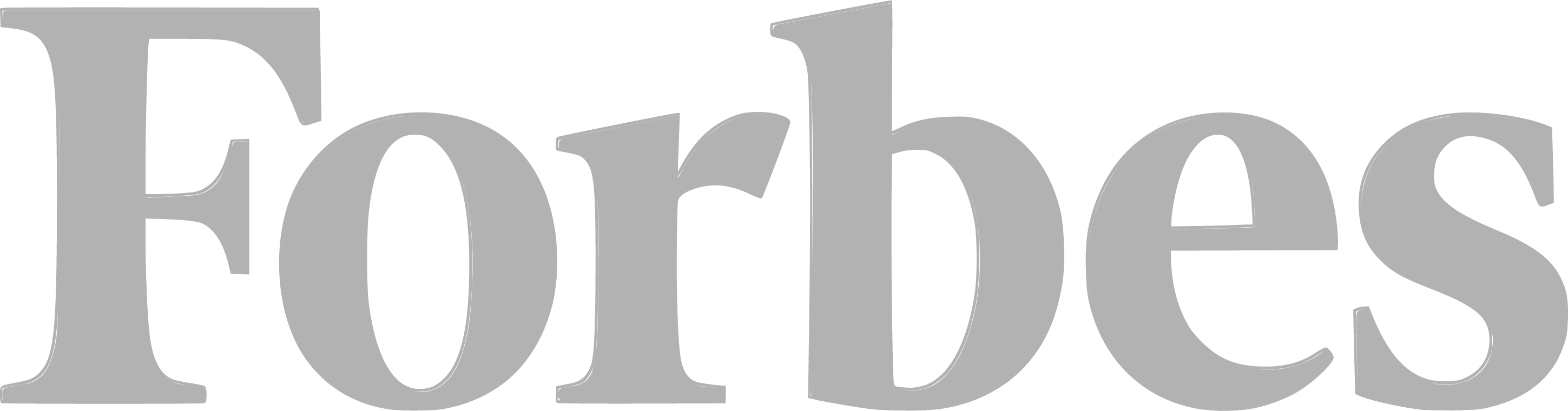 Forbes-logo - Forbes Logo Png White (2400x675), Png Download