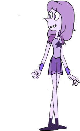 Svg Free Library Amethyst Drawing Stone - Steven Universe (286x439 ...