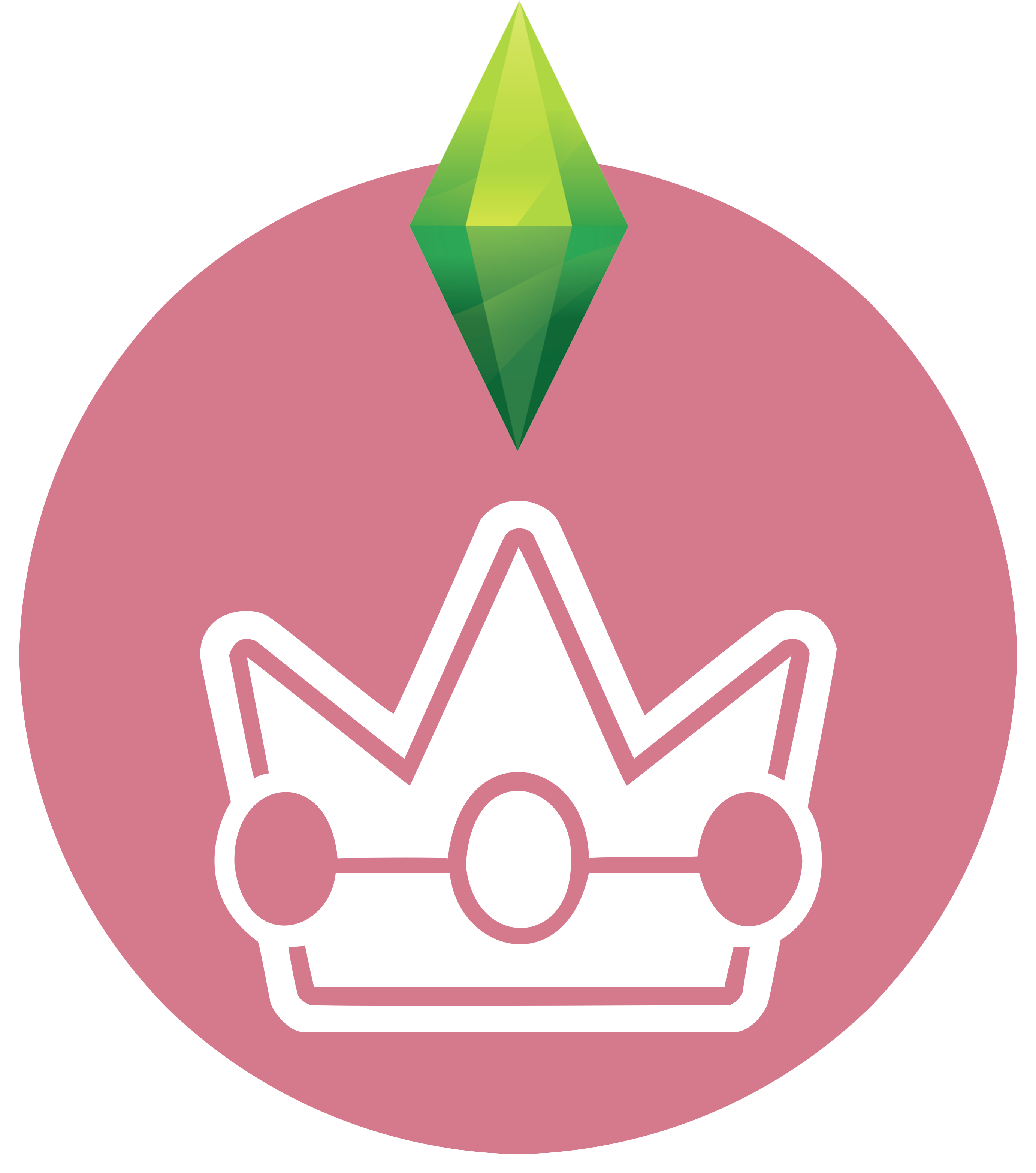 Sims 4 Png Pink (3412x3146), Png Download