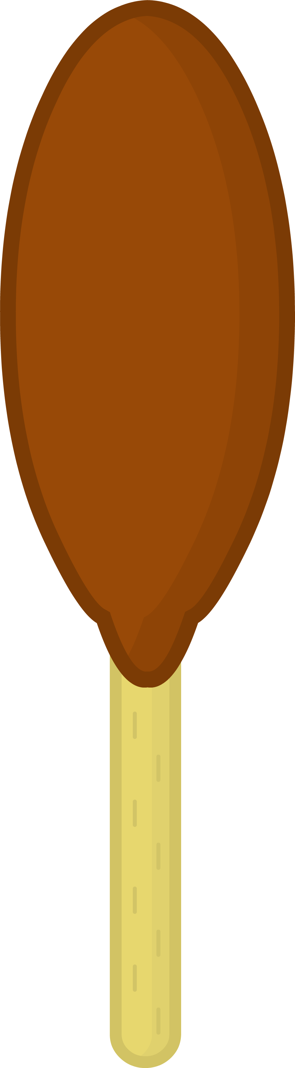 New Corn Dog Body - Bfdi Corn Dog (1000x3613), Png Download