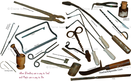 Medieval Medical Tools With Titles Wallpaper - Medieval Medical Tools ...