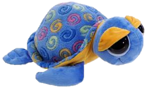 Download Fiesta Toy 15" Blue Sea Turtle With Swirl Pattern Plush ...