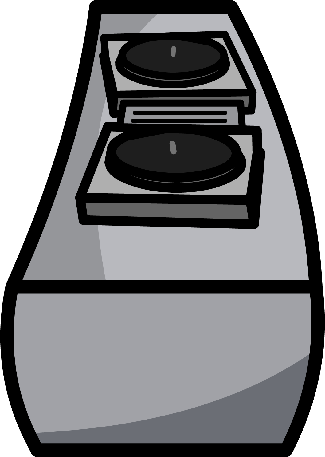 Dj Table Sprite 003 - Portable Network Graphics (1058x1487), Png Download