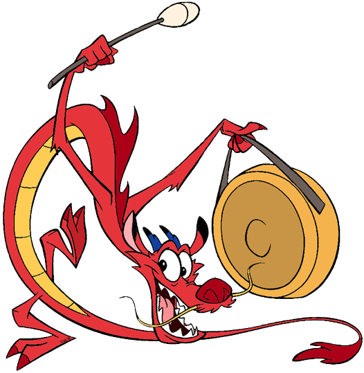 Mushu-gong - Mushu Disney Png (526x539), Png Download