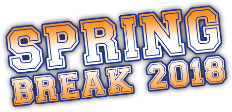Springbreak Header - Spring Break March 12 16 2018 (629x230), Png Download