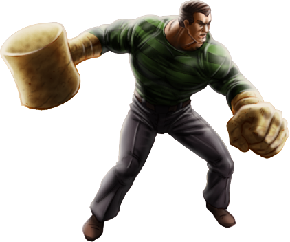 Sandman-ios - Sand Man Png (422x352), Png Download