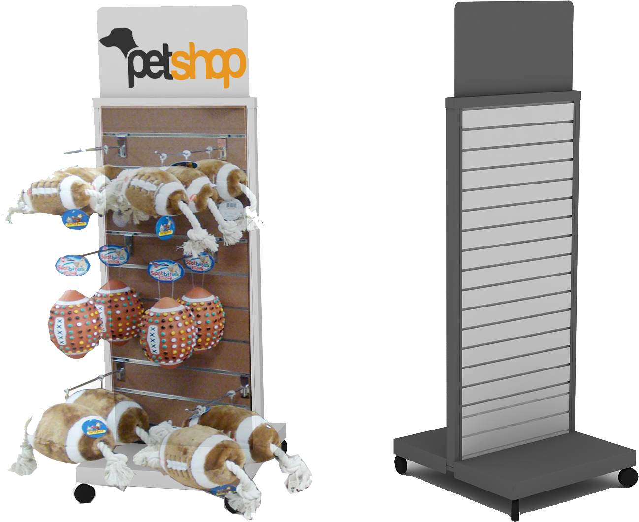 Display Racks For Pet Shop Products - Pet Shop (2400x1200), Png Download