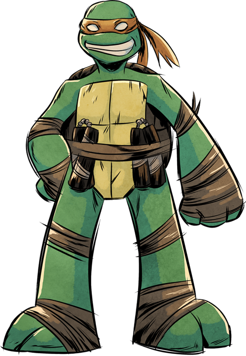 Ninja Turtles Clipart Mikey - Draw 2012 Teenage Mutant Ninja Turtles ...