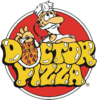Doctor Pizza Logo (353x350), Png Download