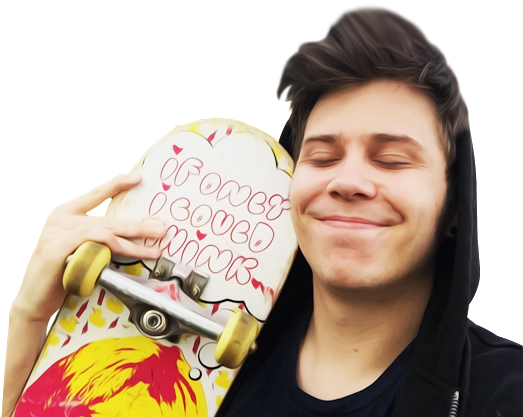 Imágenes Png Gratis - El Rubius (530x426), Png Download