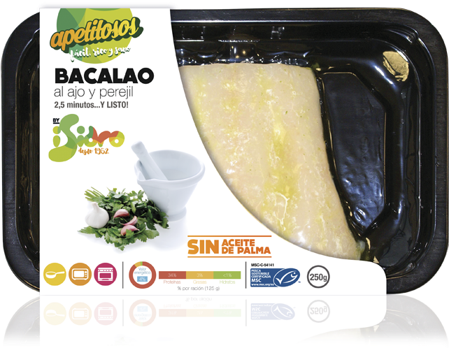 Bacalao Al Ajo Y Perejil - Biscayan Style Cod (733x550), Png Download