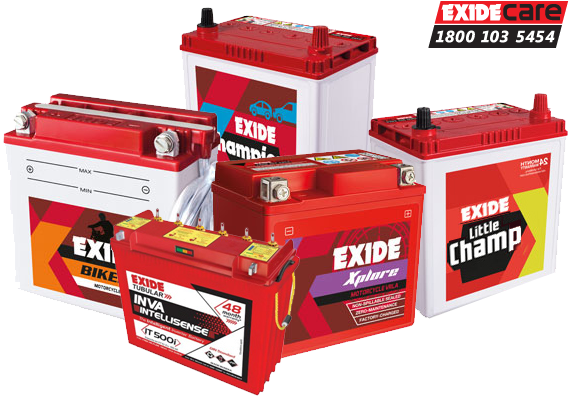 Battery - Exide Battery Care Logo (718x458), Png Download