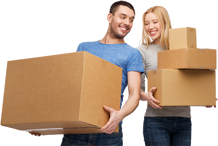 Download People Receiving Boxes | Transparent PNG Download | SeekPNG