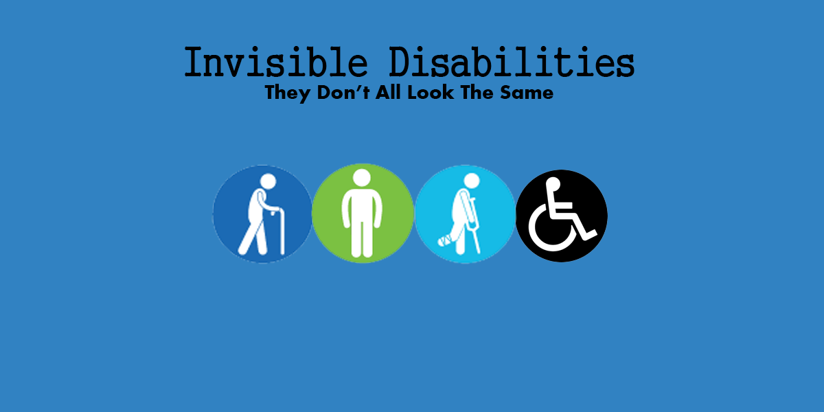 Invisible Disabilities - Hidden Disabilities (1200x600), Png Download