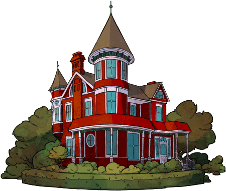 Old Consulate Inn - Port Transparent Cartoon Png (450x450), Png Download