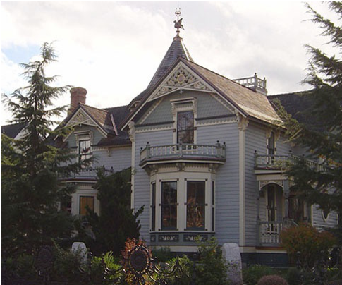 Ornate Victorian Jewel Box - - House (800x533), Png Download