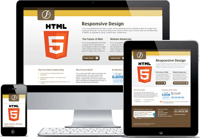 One Image, All Devices - Robin Nixon's Html5 Crash Course: Learn Html (698x500), Png Download