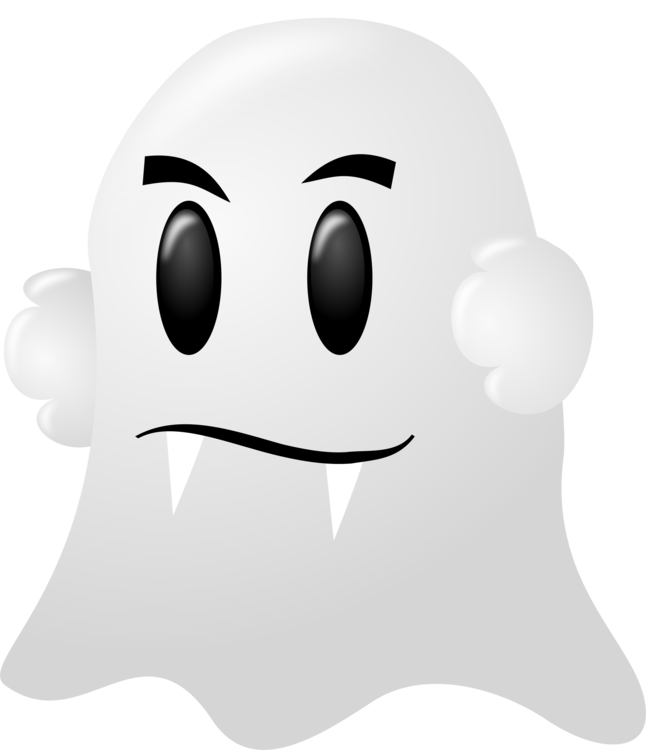 Smiley Nose Cartoon Happiness Character - Ghost Face Cartoon (646x750 ...