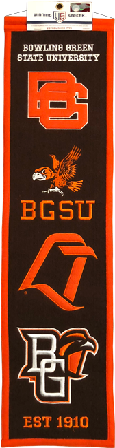 Bgsu Falcons Vintage Logos Heritage Banner - Bowling Green State ...