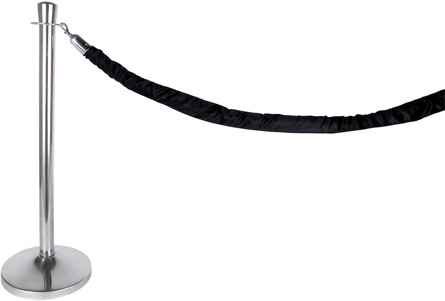 8′ Black Rope - Cable (1650x1460), Png Download