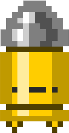 2kib, 434x491, Bullet-kin - Enter The Gungeon Пуля (434x491), Png Download