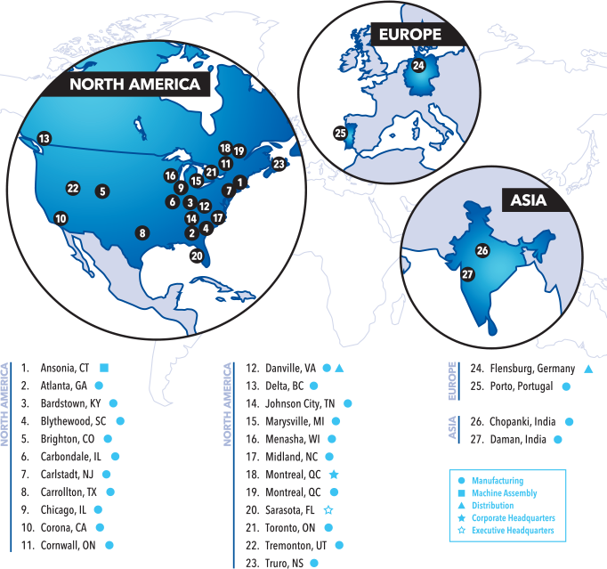 Ipg Locations Map - Map (682x639), Png Download