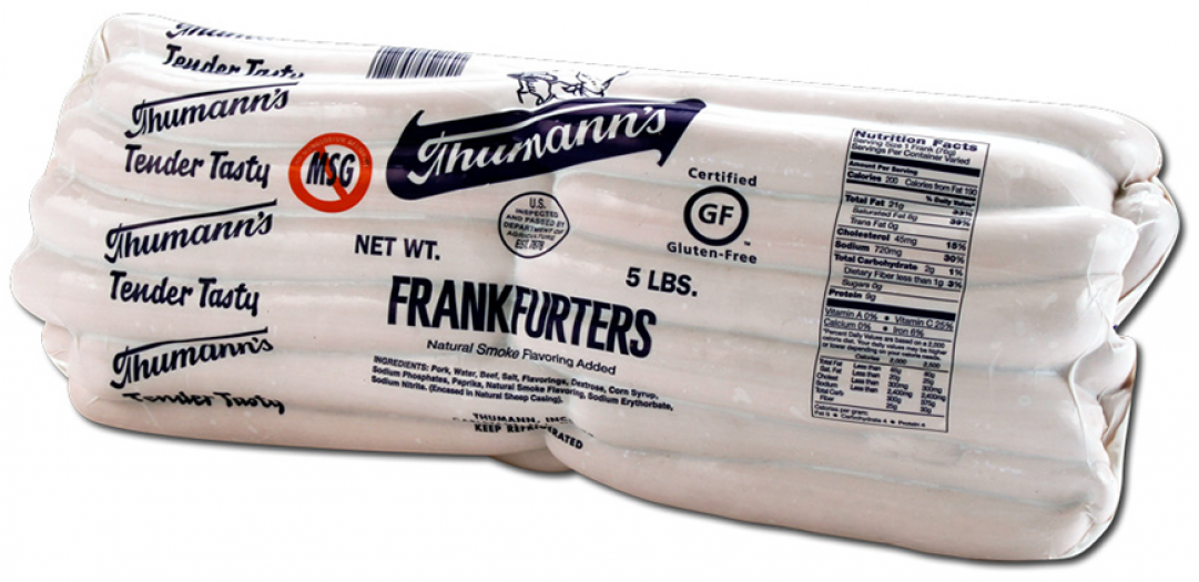 Thumann Hot Dogs (1080x720), Png Download